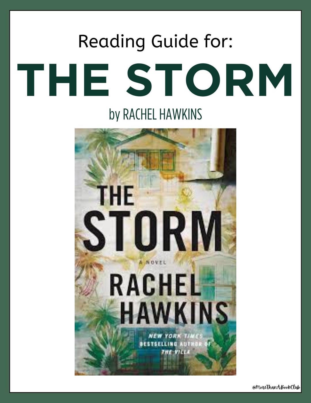 The Storm Reading Guide - Etsy