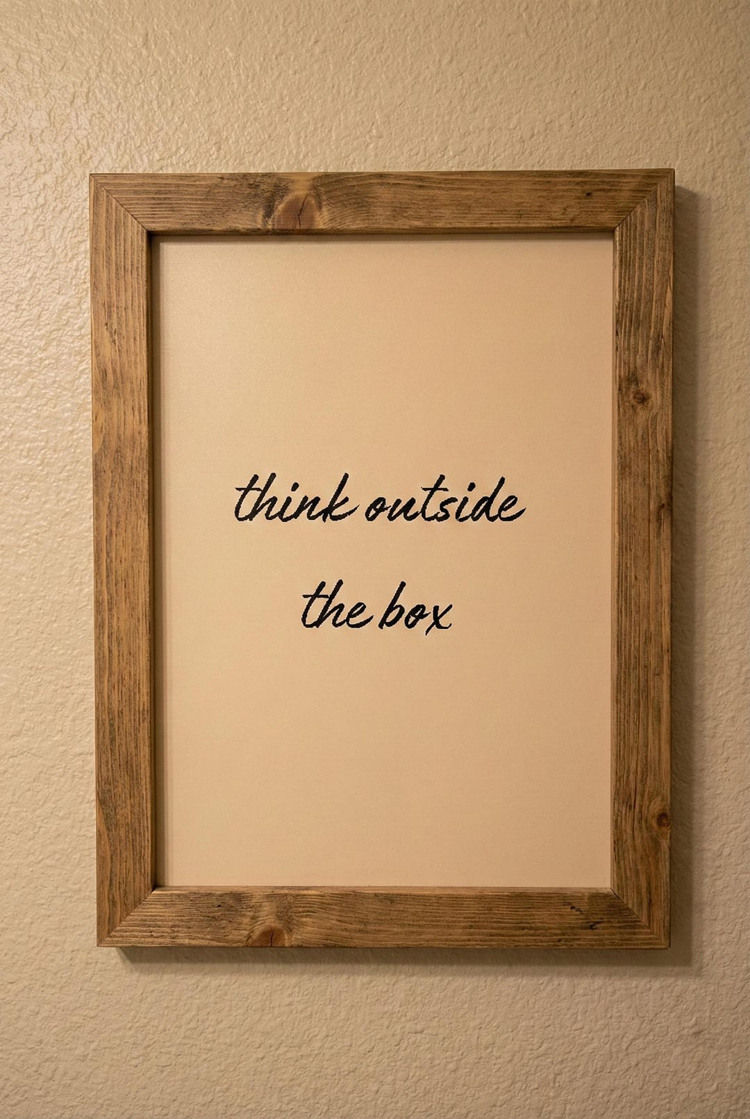 Think Outside the Box Print • Classroom Art • Office Wall Decor ...