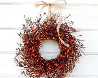 Fall mini wreaths | Etsy