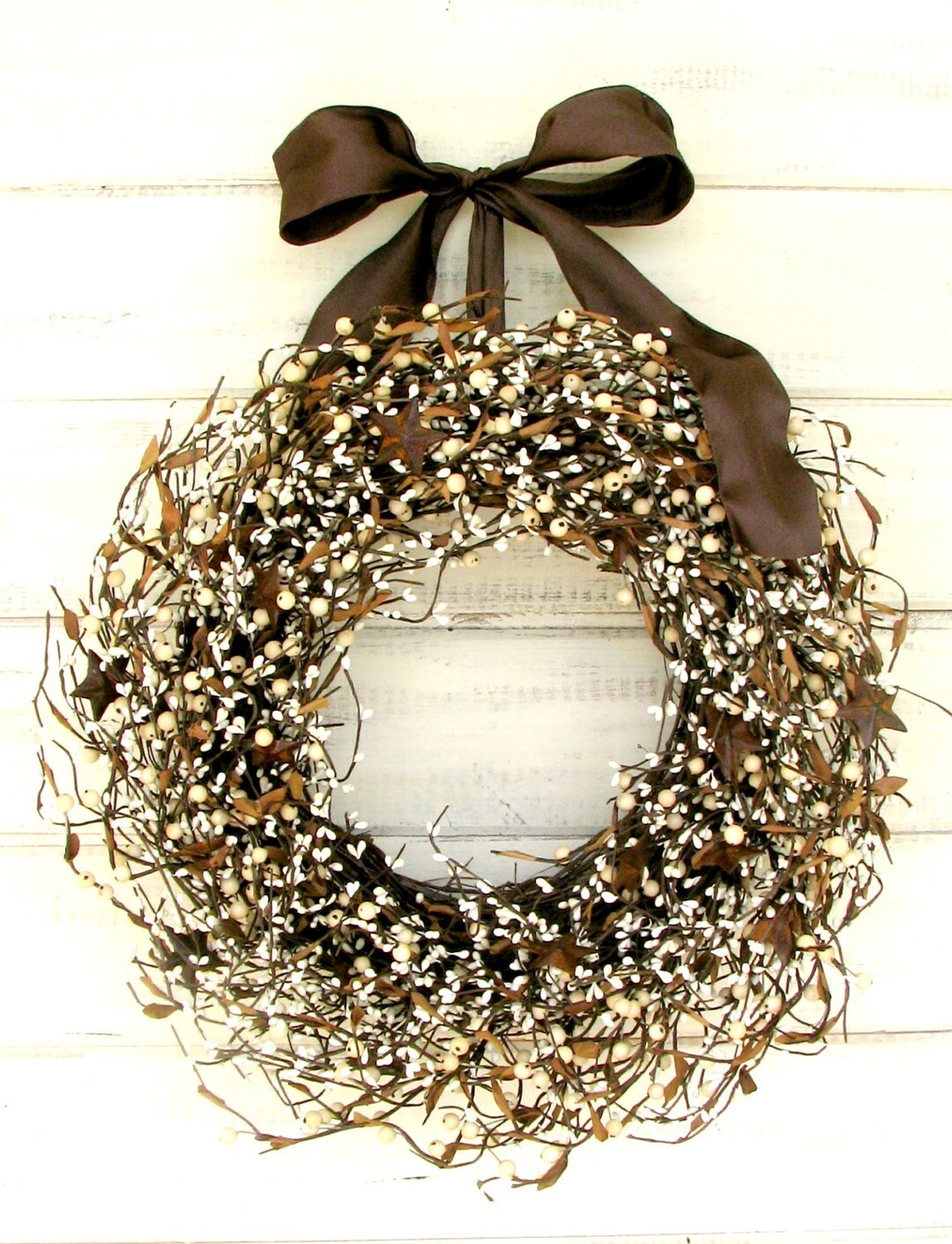 Western Decor-wreath-rustic-farmhouse Wreath-thanksgiving Wreath-fall ...