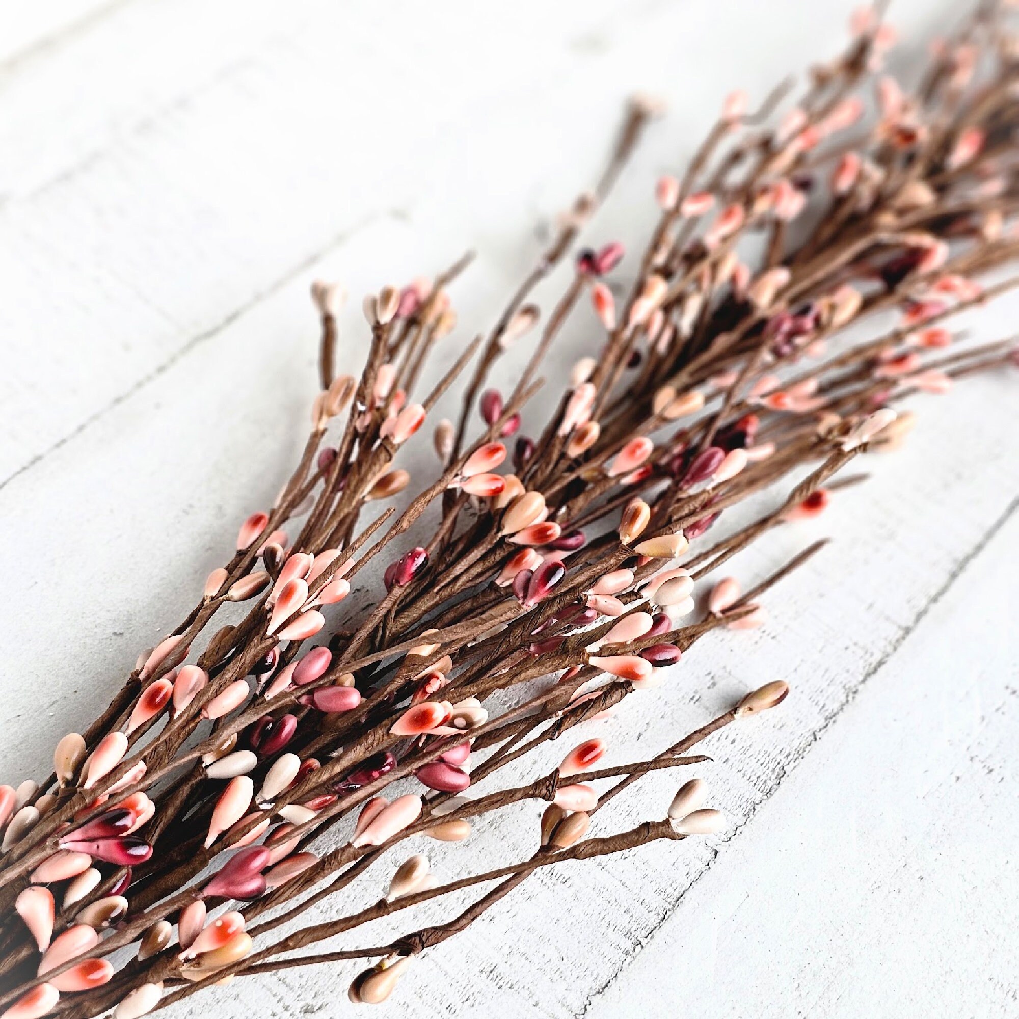 Valentine's Day Garland-MAUVE Garland-Light Pink Table Runner-Spring ...