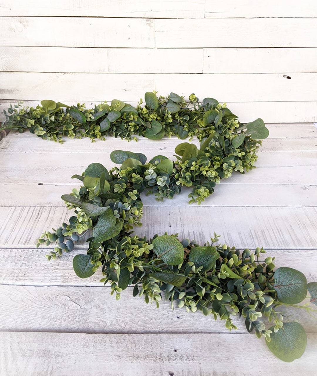 Greenery Garland for Wedding, Home Decor, Fireplace Mantel, Tablescape ...