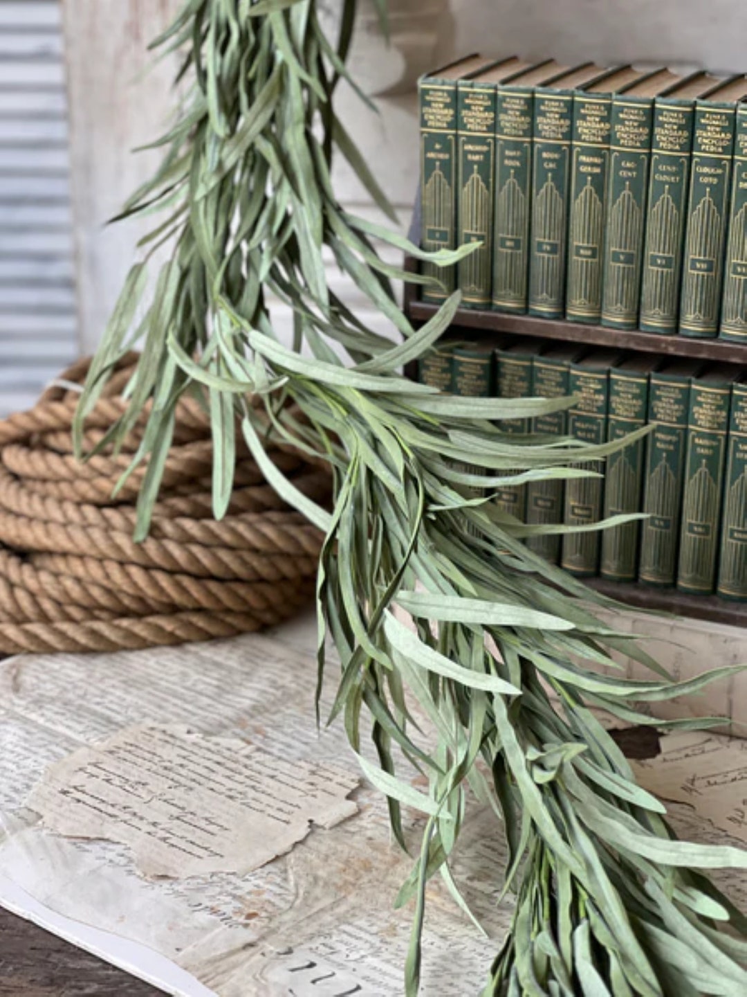 Spring Greenery Garland for Everyday Home Decor-mantel, Kitchen ...