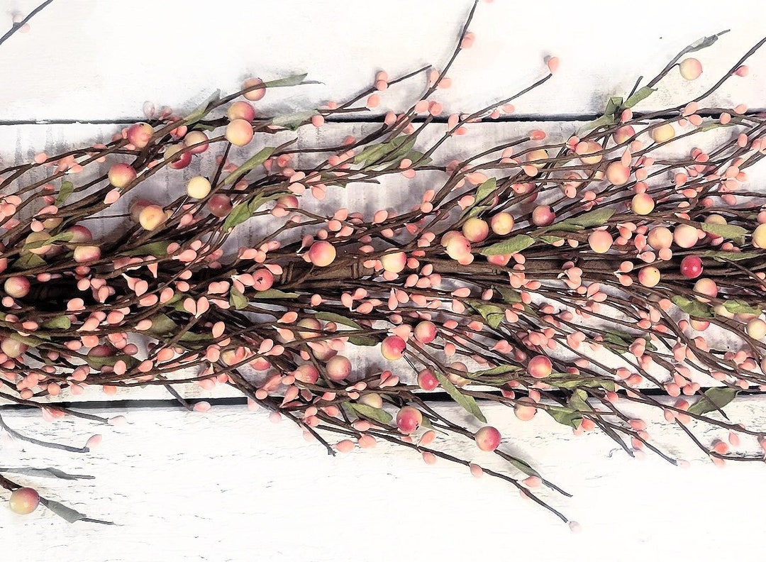 Easter Mantle-pink Garland-cottagecore-modern Farmhouse Decor-easter ...