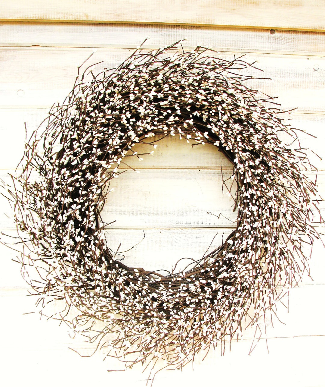 Summer Wreath-summer Wedding Decor-large White Wreath-wedding - Etsy