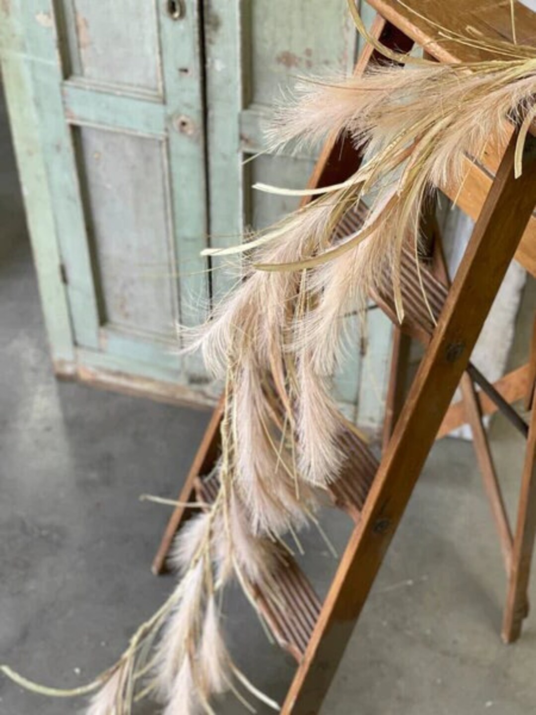 Pampas Grass Garland-boho Garland Decor-boho Living Room Decor-fall ...