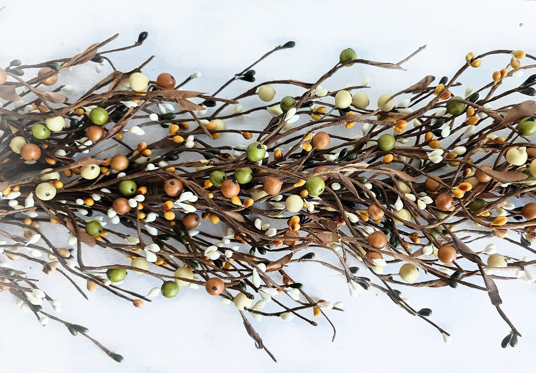 Neutral, Cottagecore Decor Garland for Mantle, Table, Shelf Decor ...