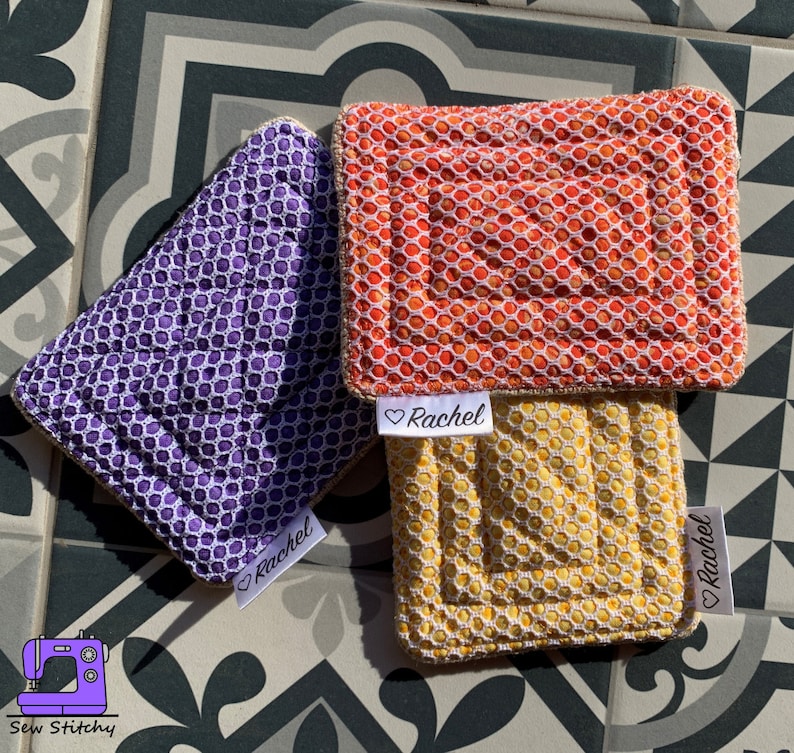 Reusable Kitchen Scrubbie - Machine Embroidery Design - Etsy