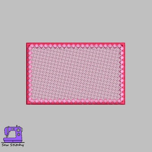 Rectangle Label Designs - 6 Different Designs - Machine Embroidery - Etsy