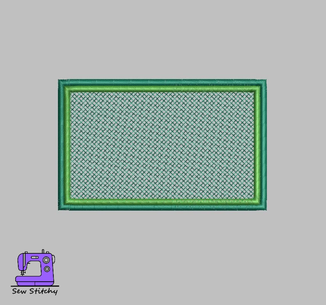 Rectangle Label Designs 6 Different Designs Machine - Etsy