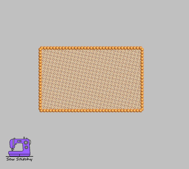 Rectangle Label Designs 6 Different Designs Machine | Etsy