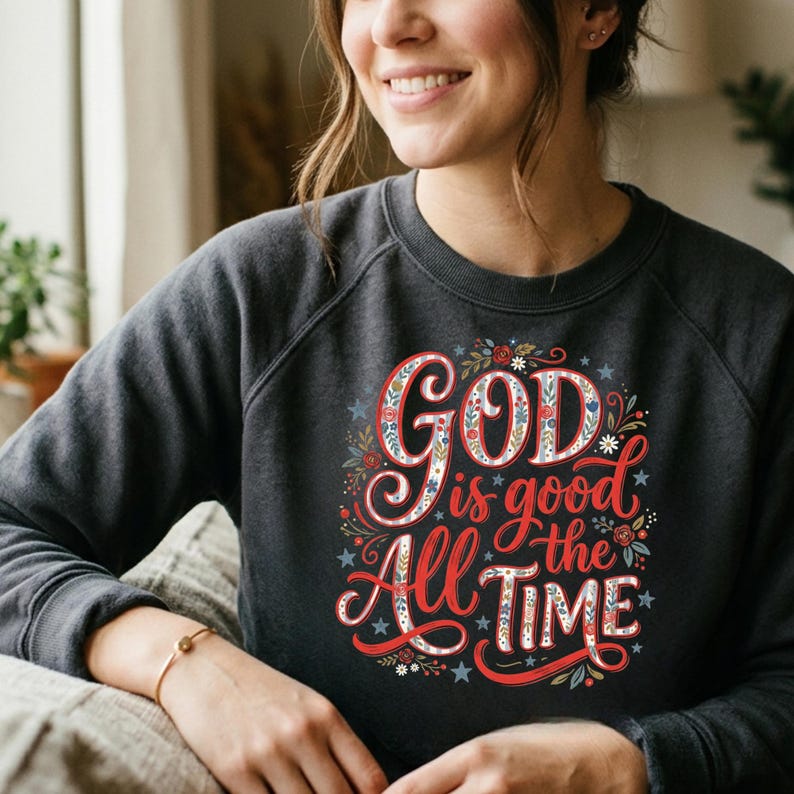 God is Good All the Time PNG, Pink Leopard Faith Ransom Alpha Design ...