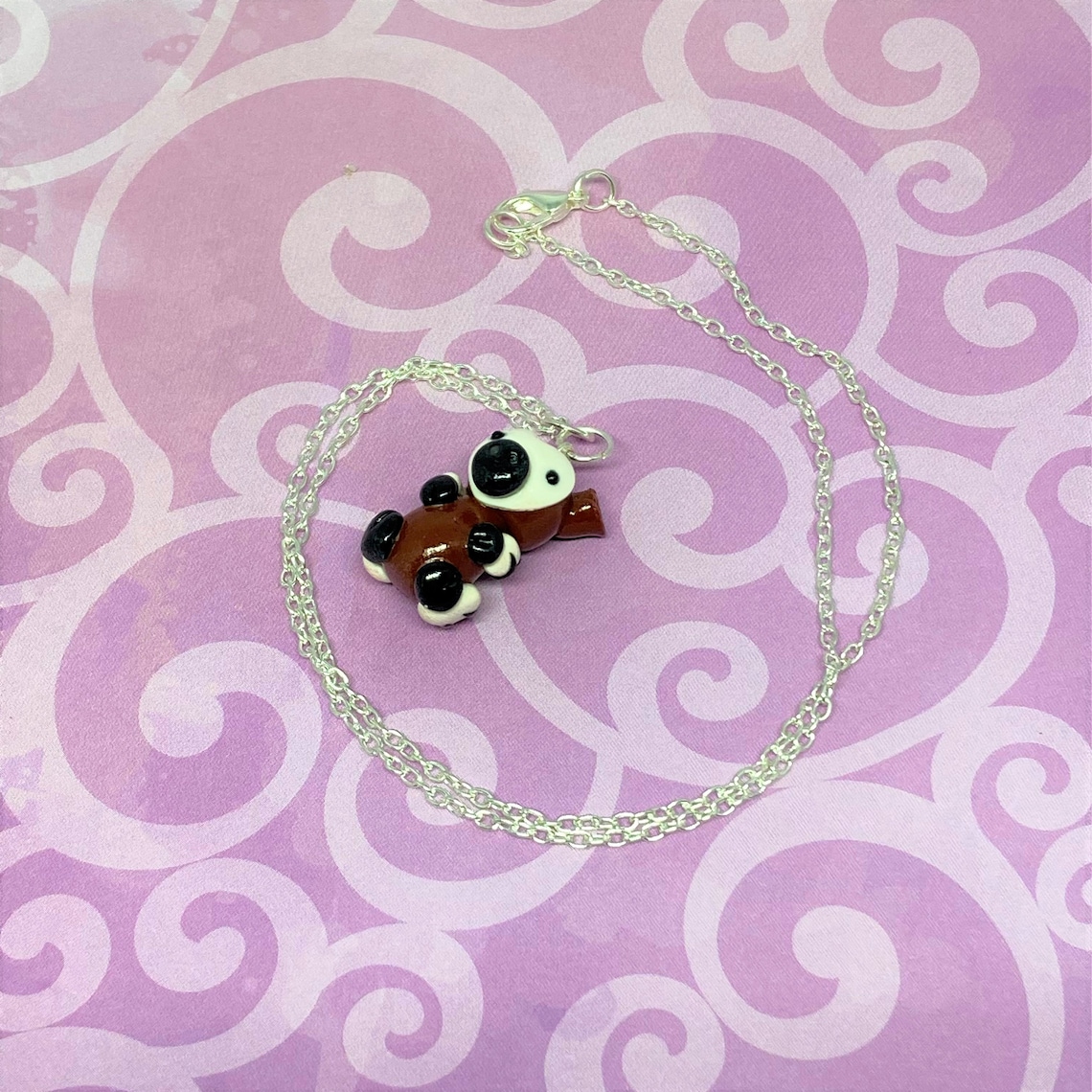 Okapi Necklace Okapi Okapis Polymer Clay Handmade Animal - Etsy