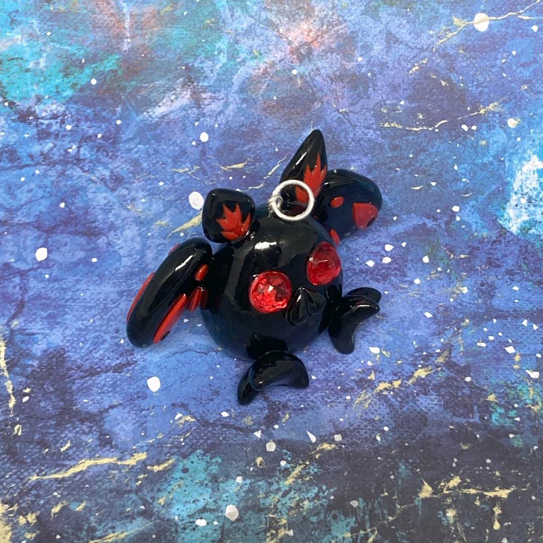 Mothman Figurine, Mothman, Cryptid, Cryptids, Handmade, Polymer Clay, Animal Ornament, Mothman ...