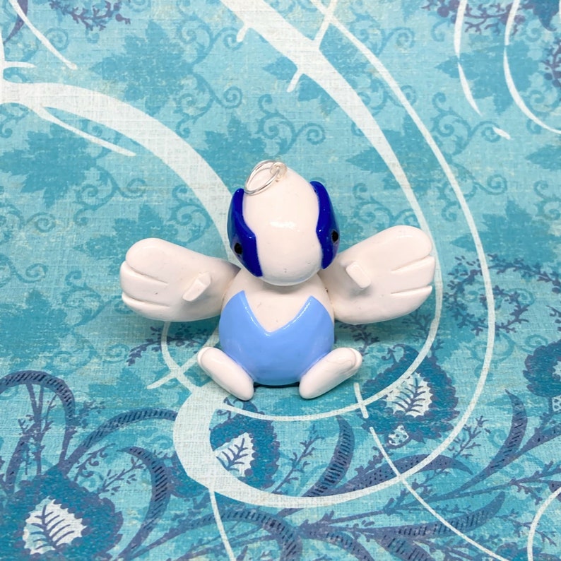Lugia Figurine Lugia Pokemon Handmade Polymer Clay Animal - Etsy