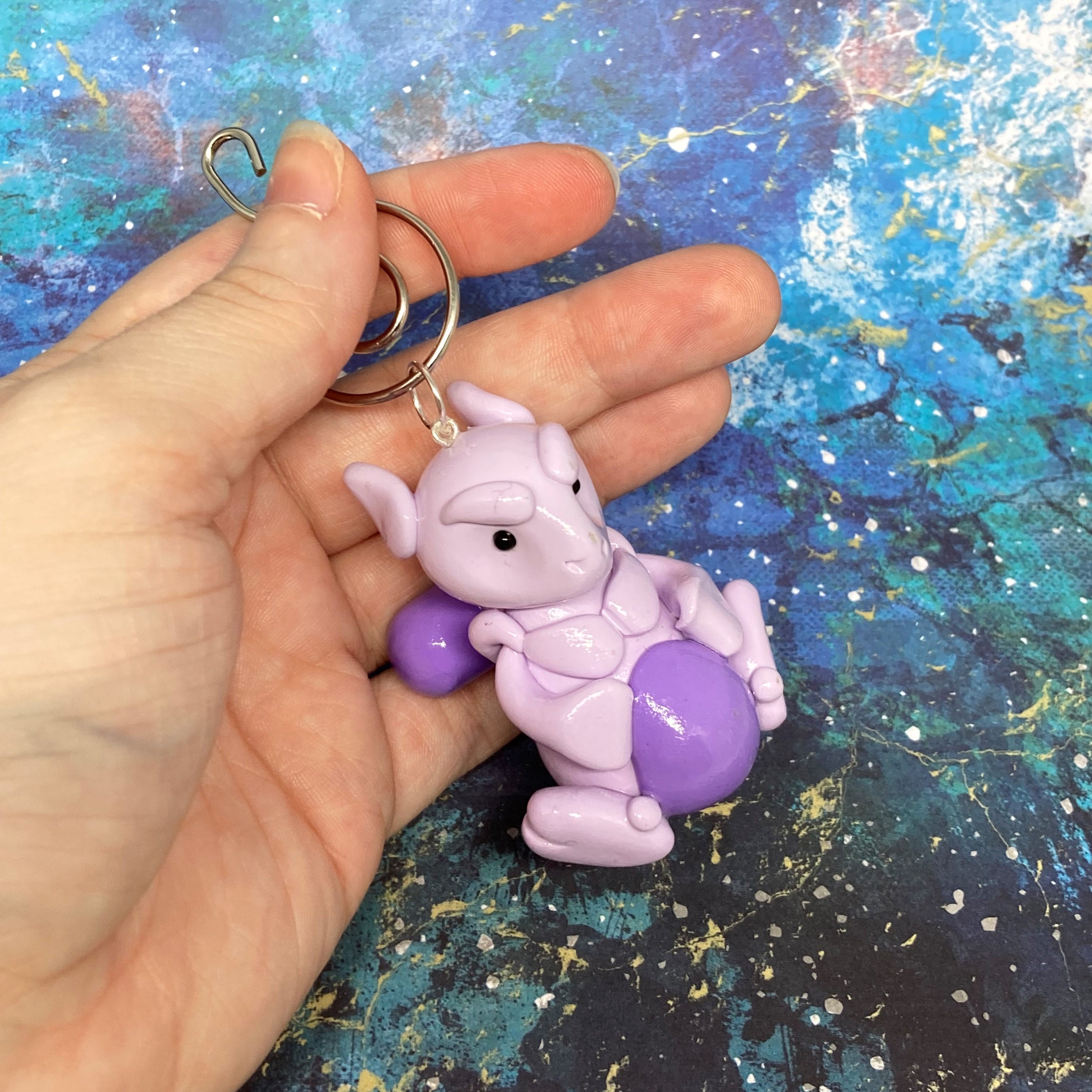 Mewtwo Mew Pokemon Legendary Pokemon Polymer Clay - Etsy Australia