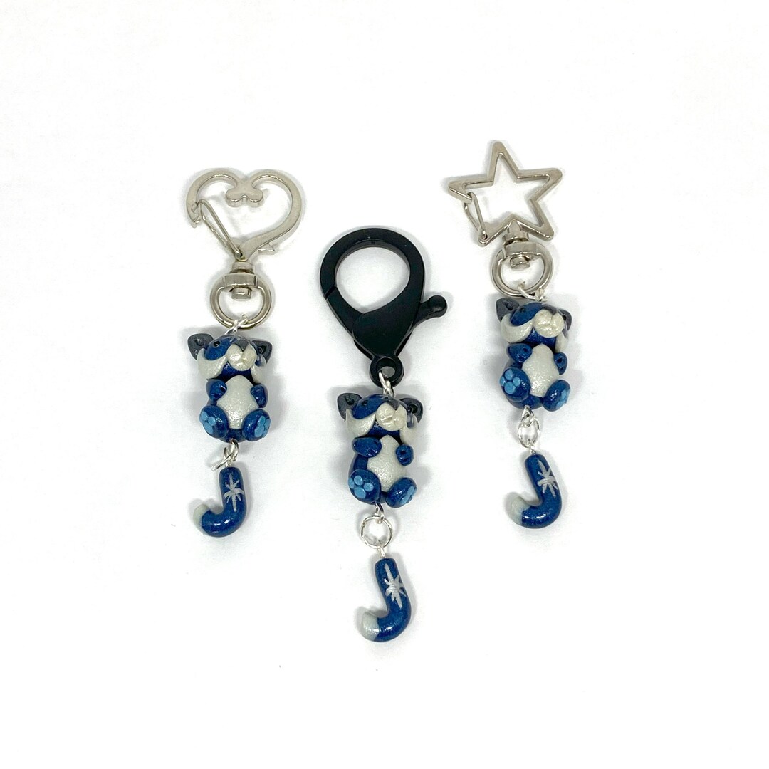 Tiger Keychain, Galaxy Tiger Keychain, Polymer Clay, Handmade, Animals ...