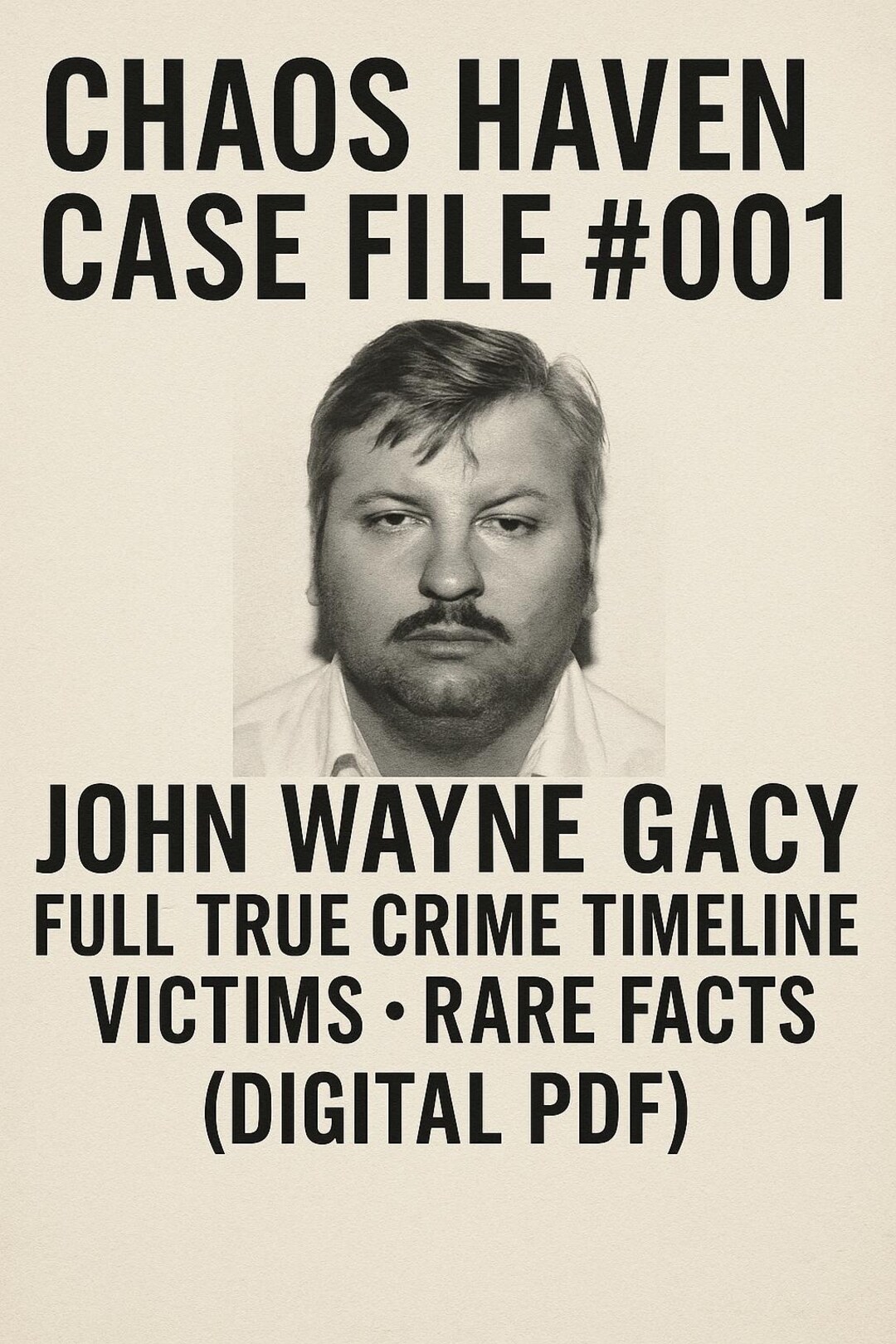 Chaos Haven Case File #001: John Wayne Gacy – Full True Crime Timeline ...