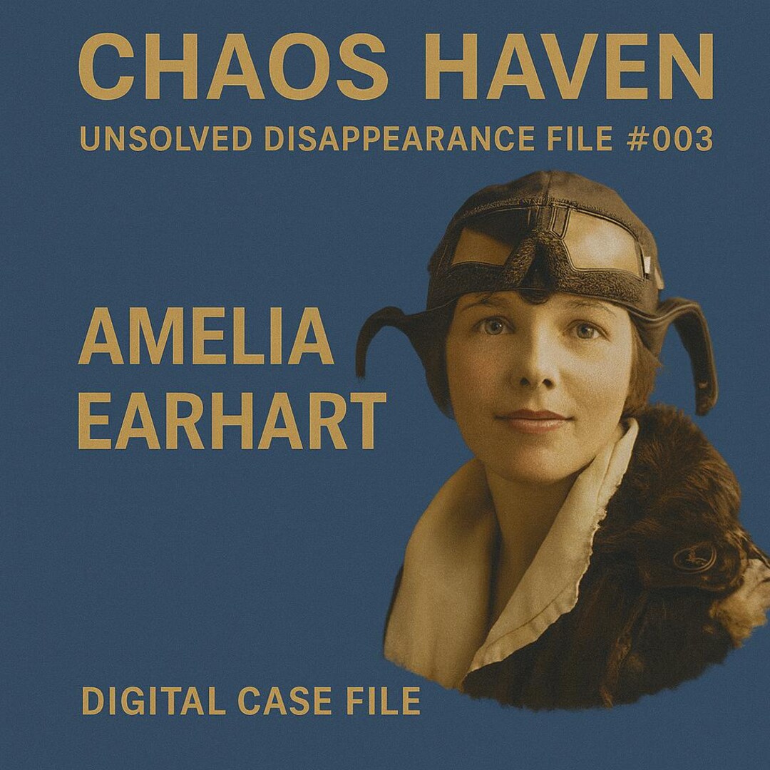 Chaos Haven Case File #003 — Amelia Earhart | Unsolved Disappearance ...