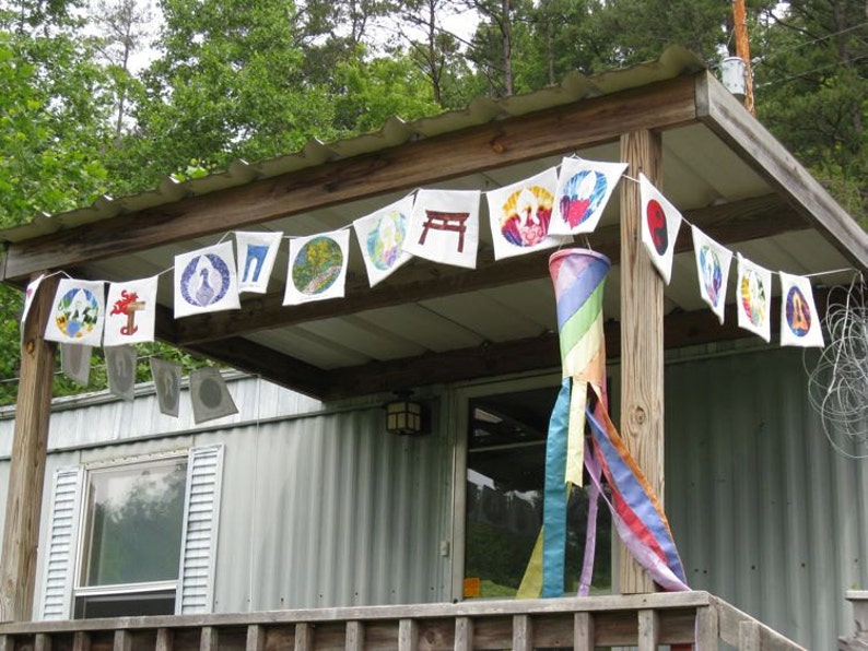Sufi Prayer Flag/heart With Wings - Etsy