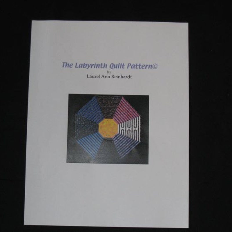 Labyrinth Quilt Pattern - Etsy