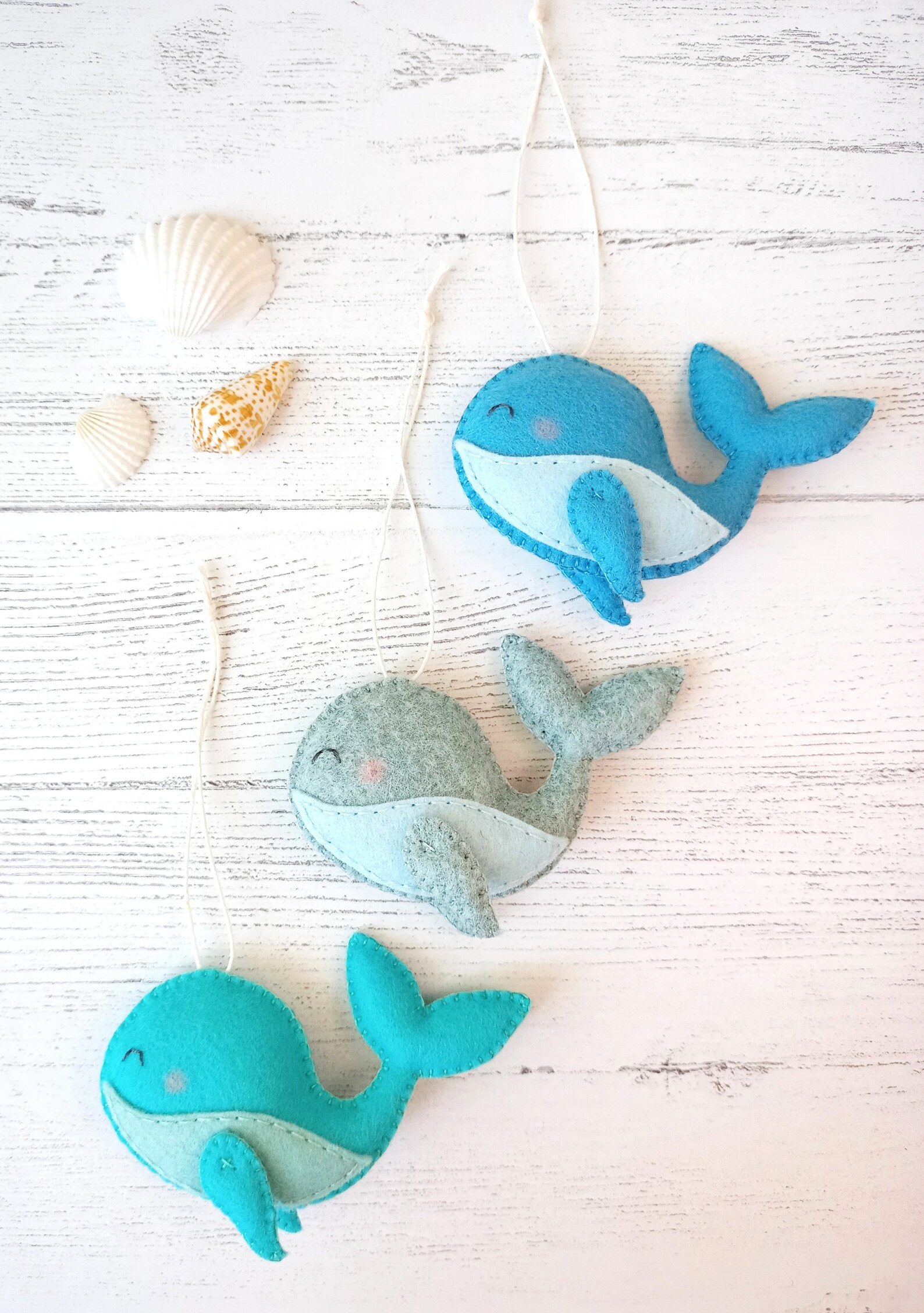 PDF Felt Pattern Whale Plushie Pattern. Felt Animal Sewing | Etsy