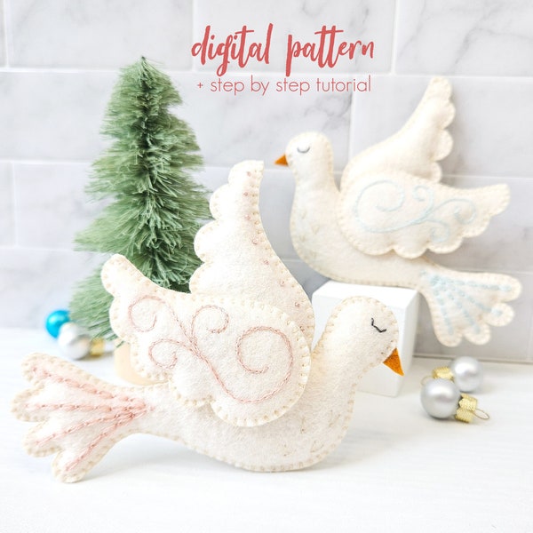 Stuffed Dove - Etsy