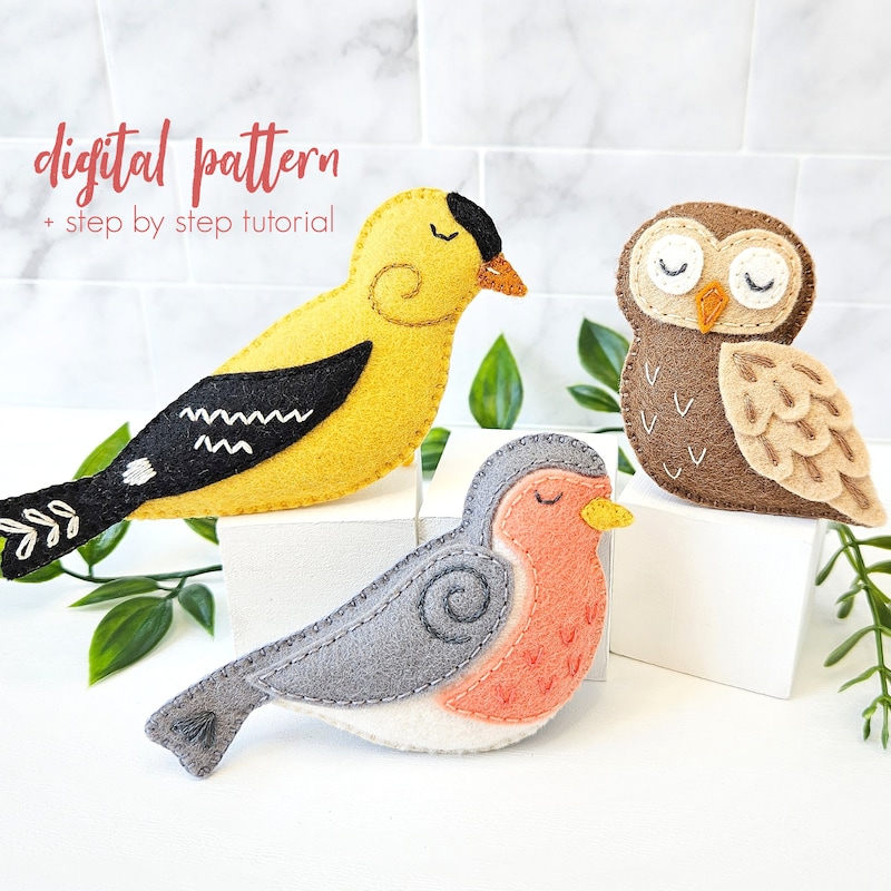 Bird Sewing Pattern - Etsy
