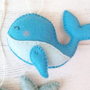 PDF Felt Pattern - Whale Plushie Pattern. Felt Animal Sewing Pattern ...