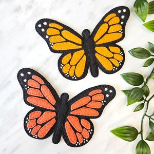 Set of 6 Felt Insects PDF Sewing Patterns, Butterfly, Moths, Bee ...