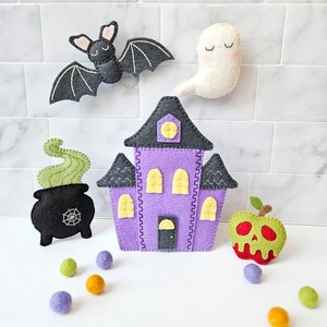 Felt Halloween Sewing Patterns - Set of 5 PDF & SVG Digital Download ...