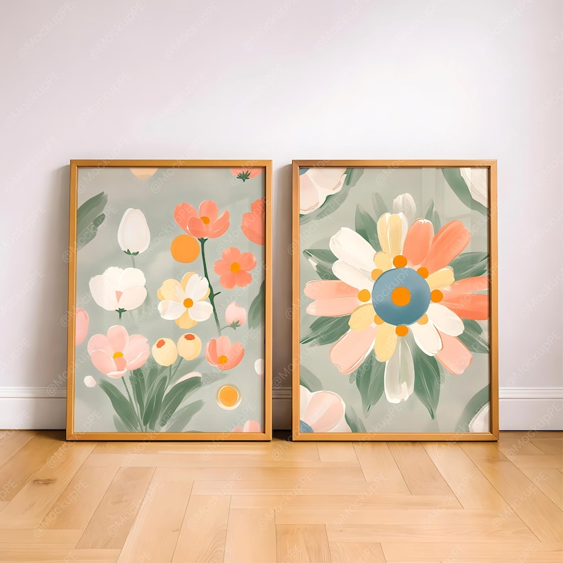 ISO A Vertical Frame Mockup Set of 2 | Minimal Wall Art Mockup ...