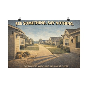 See Something Say Something Poster - Etsy