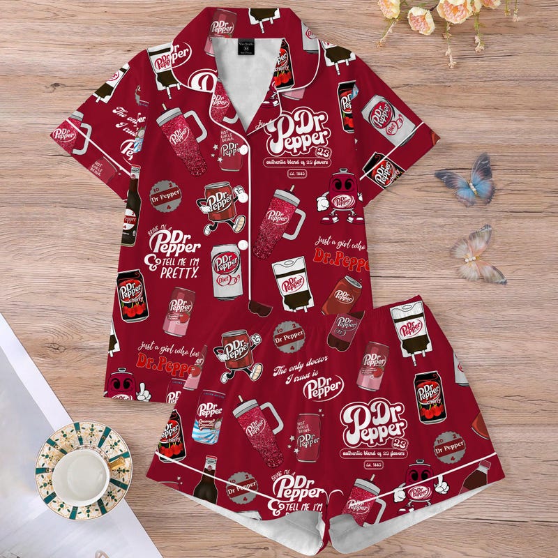 Dr Pepper Pajamas - Etsy