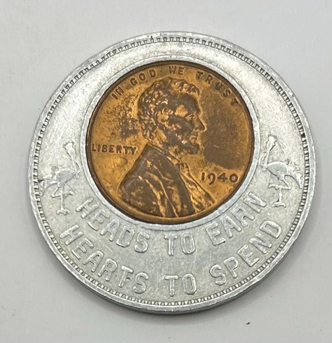 Vintage 1940 Stork Club Penny Token – NYC Souvenir - Etsy