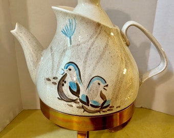 Red Wing Pottery Teapot - Etsy
