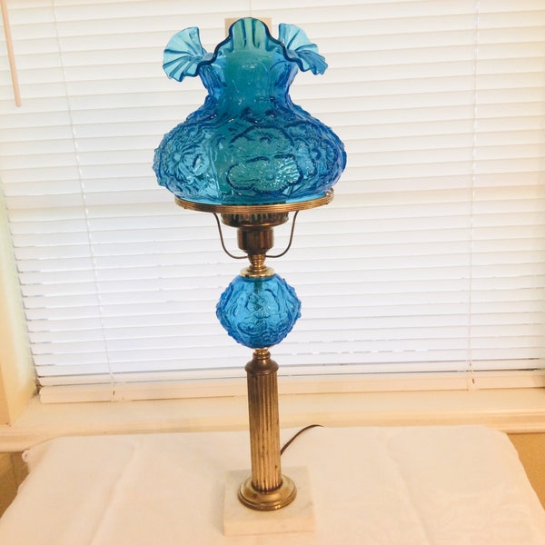 Fenton Lamp - Etsy