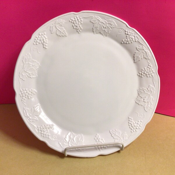 Milk Glass Platter - Etsy