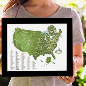 Disc Golf, Golf Gifts for Men, Golf Gifts, Push Pon Canvas, Gift for ...