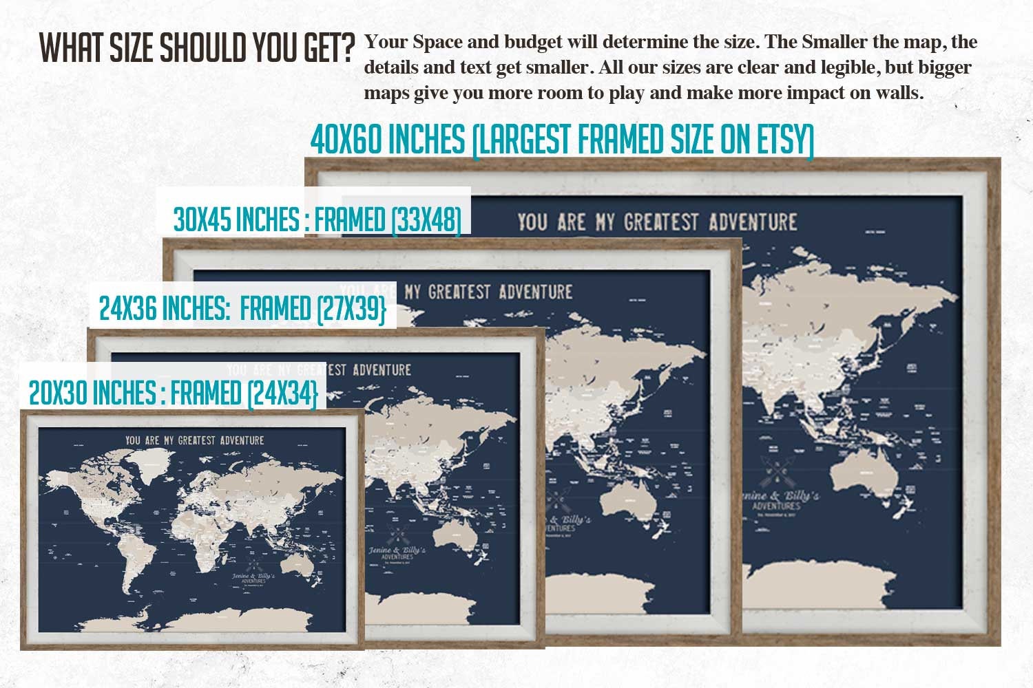 Map of United States Push Pin Travel Map US Push Pin Map | Etsy