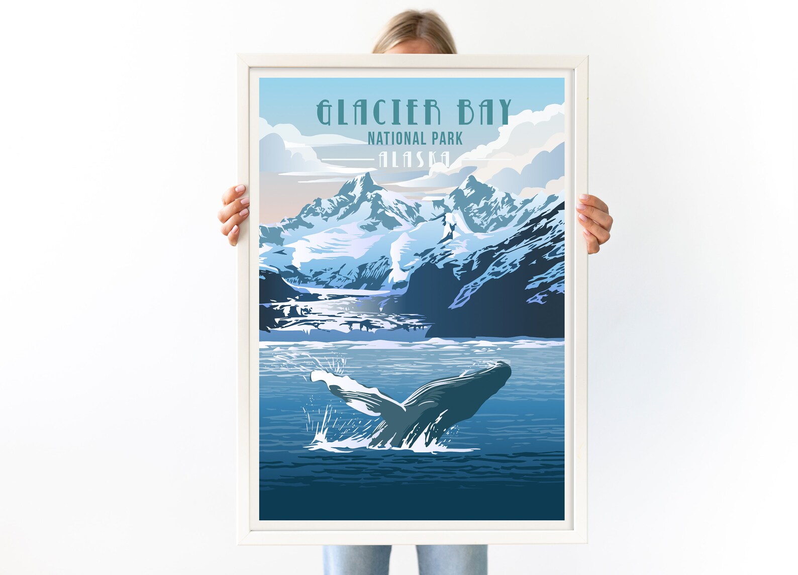 Glacier Bay National Park Poster Alaska National Parks | Etsy