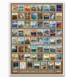 National Park, National Park Poster, 63 National Park Poster, Travel ...