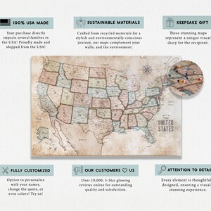 World Map With Countries, World Map Pin Board, Push Pin Map Canvas ...