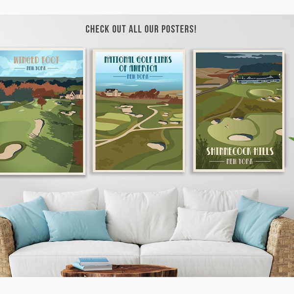 Golf Poster - Etsy