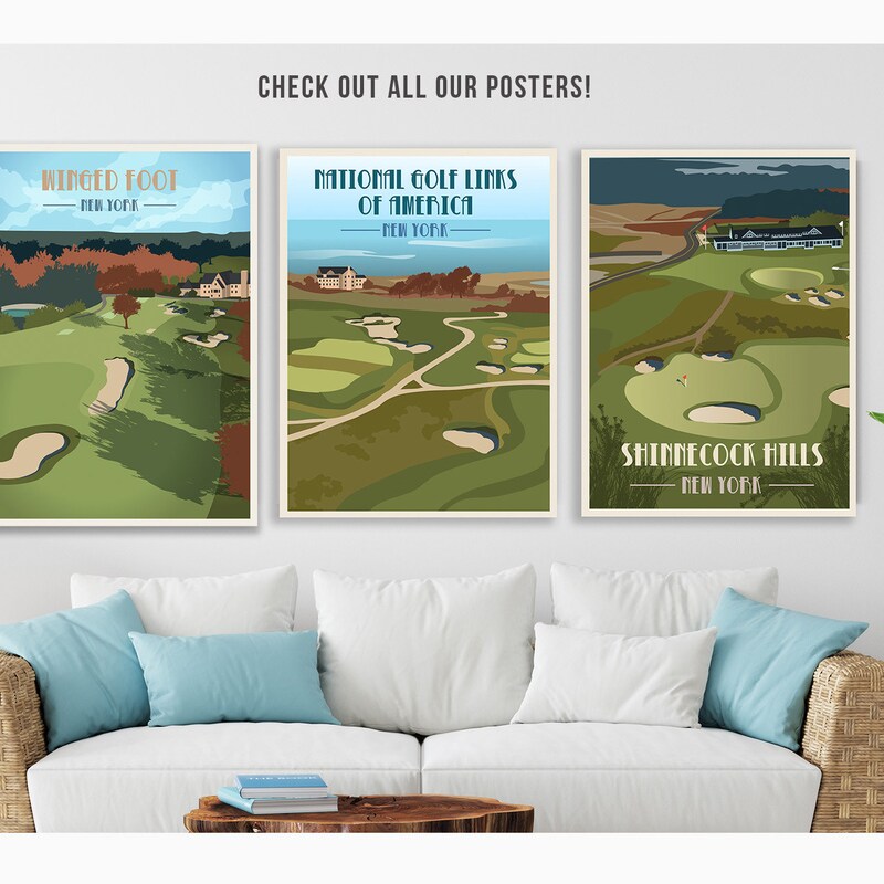 Golf Poster - Etsy