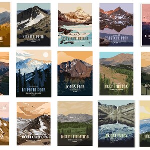 Colorado Gifts for Men, Women, Colorado 14ers, TORREYS PEAK, Colorado ...