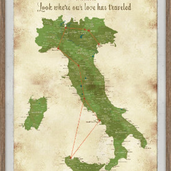 Family Ancestry Map - Etsy