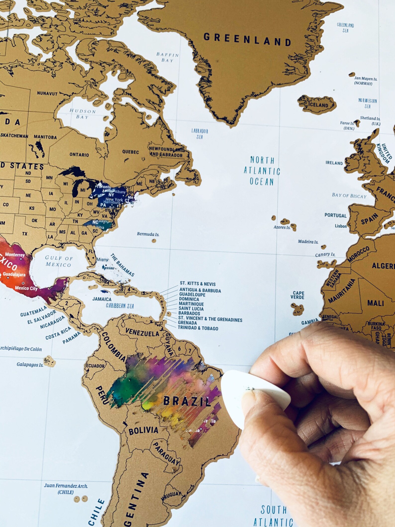 Scratch off World Map Scratch off Map Scratch Map World Map - Etsy