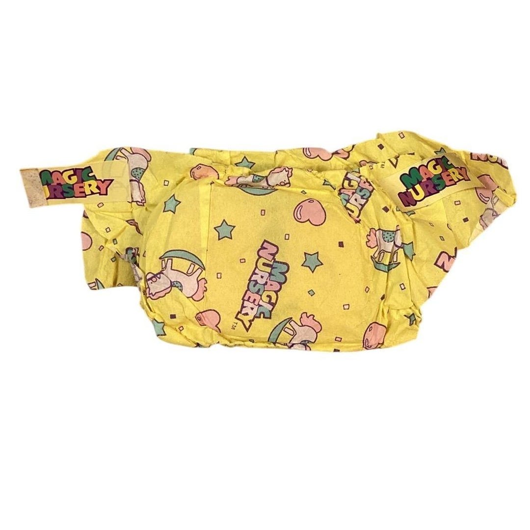 Magic Nursery Disposable Diaper Yellow Cartoon Print Baby Doll ...