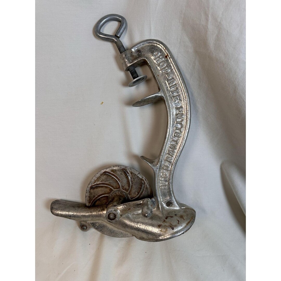 Vintage Chop-rite No. 16 Cherry Stoner Pitter Cast Iron Pottstown USA ...